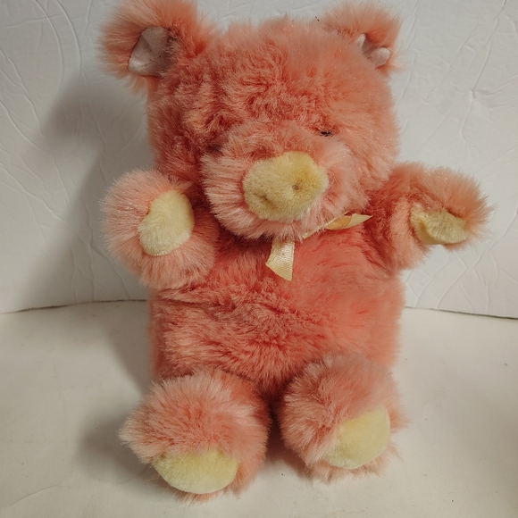 Toys ''R'' Us | Toys | Toys R Us Pink Pig Hand Puppet Plush Stuffed ...